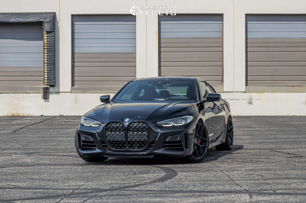 2021 BMW M440i XDrive with 20x9 25 Brixton Forged Rf7 and 245/35R20 ...