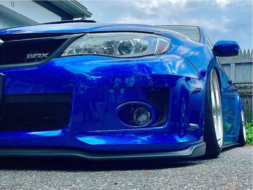 2011 Subaru WRX with 18x9.5 22 ESR Sr01 and 225/40R18 Toyo Tires ...