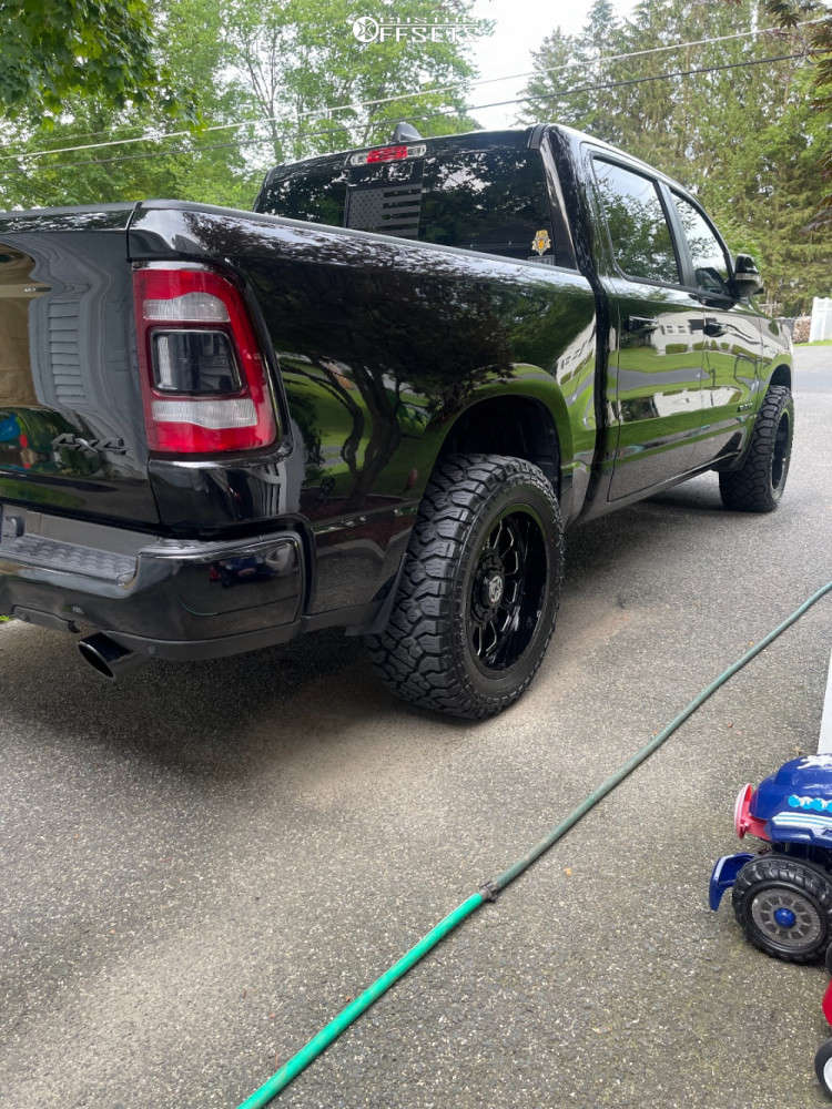 2021 Ram 1500 with 20x10 -24 Anthem Off-Road Intimidator and 33/12.5R20 ...