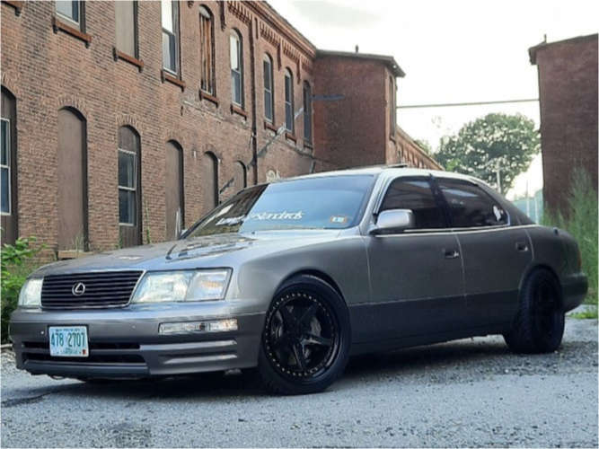 Lexus Ls400 Slammed Black