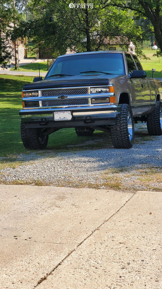 1996 Chevrolet K1500 with 20x10 -29 Vision 360 and 33/12.5R20 Renegade ...