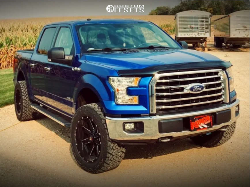 2017 Ford F-150 with 20x10 -19 Ballistic Rage and 33/12.5R20 Venom ...