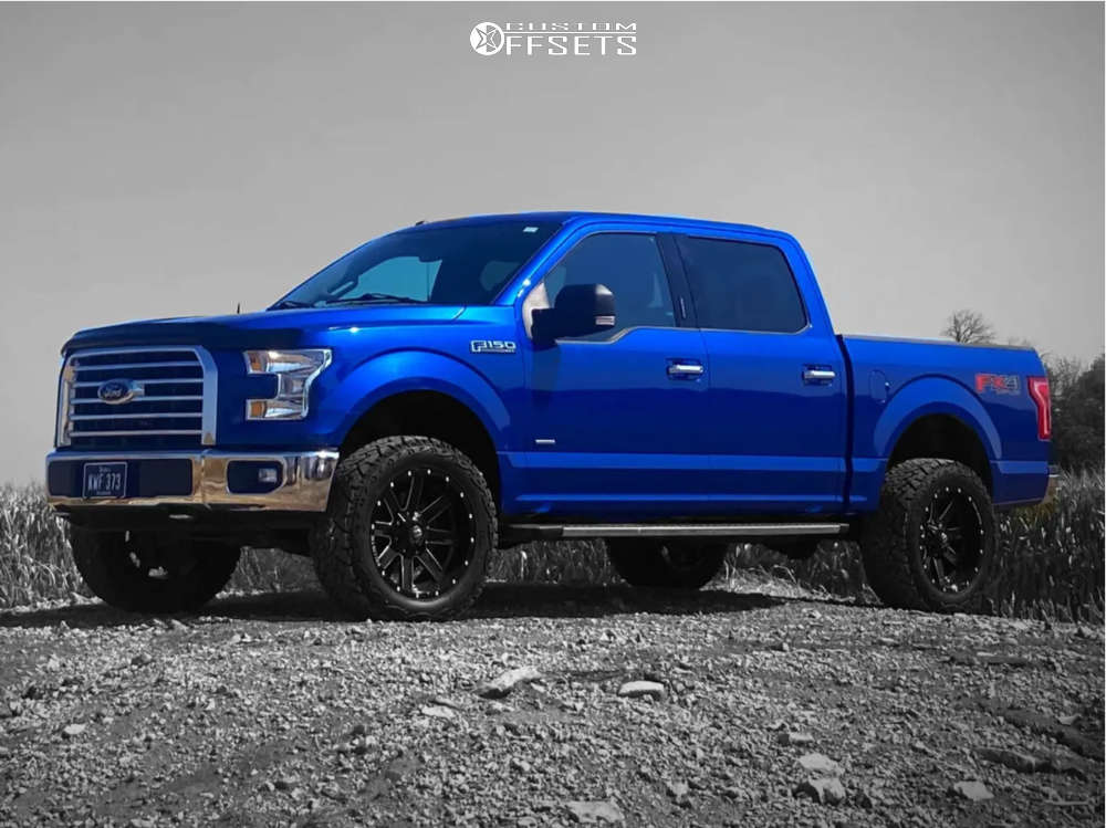2017 Ford F-150 with 20x10 -19 Ballistic Rage and 33/12.5R20 Venom ...