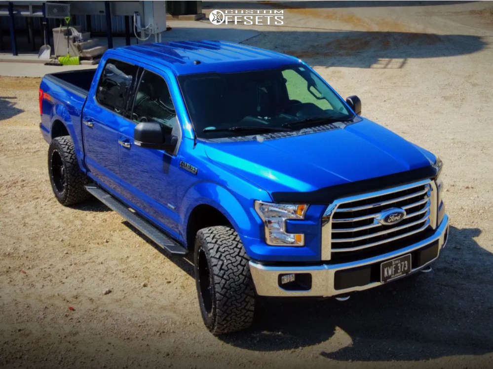 2017 Ford F-150 with 20x10 -19 Ballistic Rage and 33/12.5R20 Venom ...