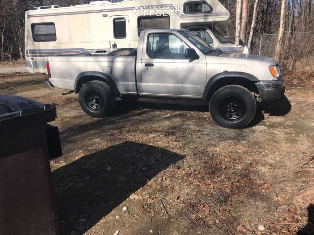 1998 Nissan Frontier with 16x8 25 American Racing Baja and 245/75R16 ...