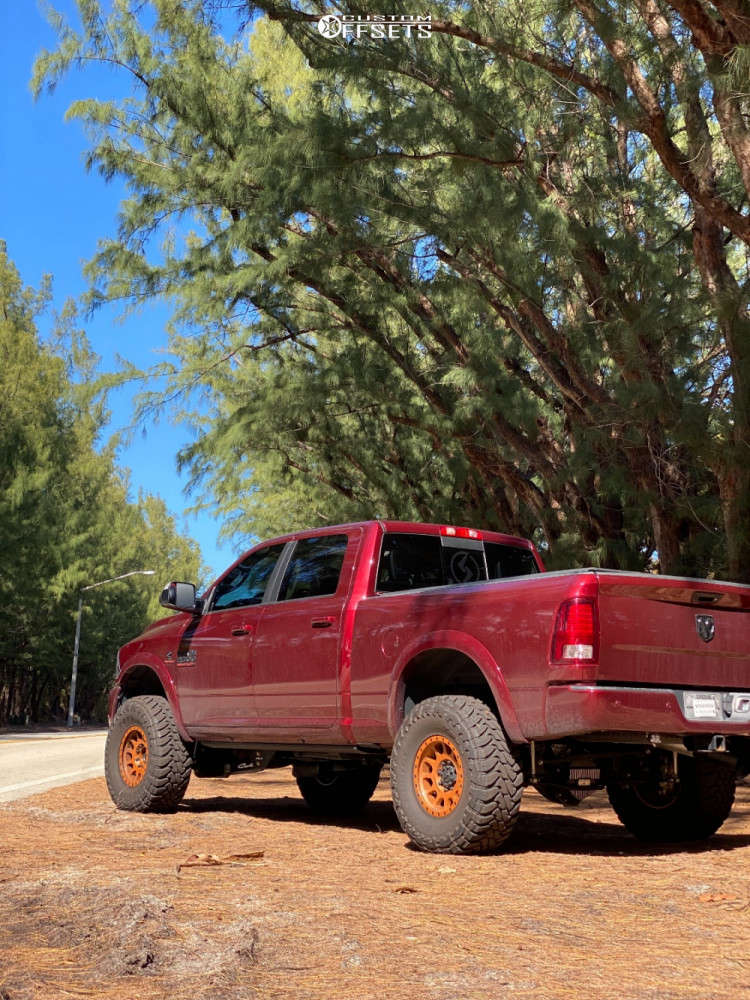 2017 Ram 2500 with 17x10 6 Method Nv Hd and 37/12.5R17 Toyo Tires Open ...