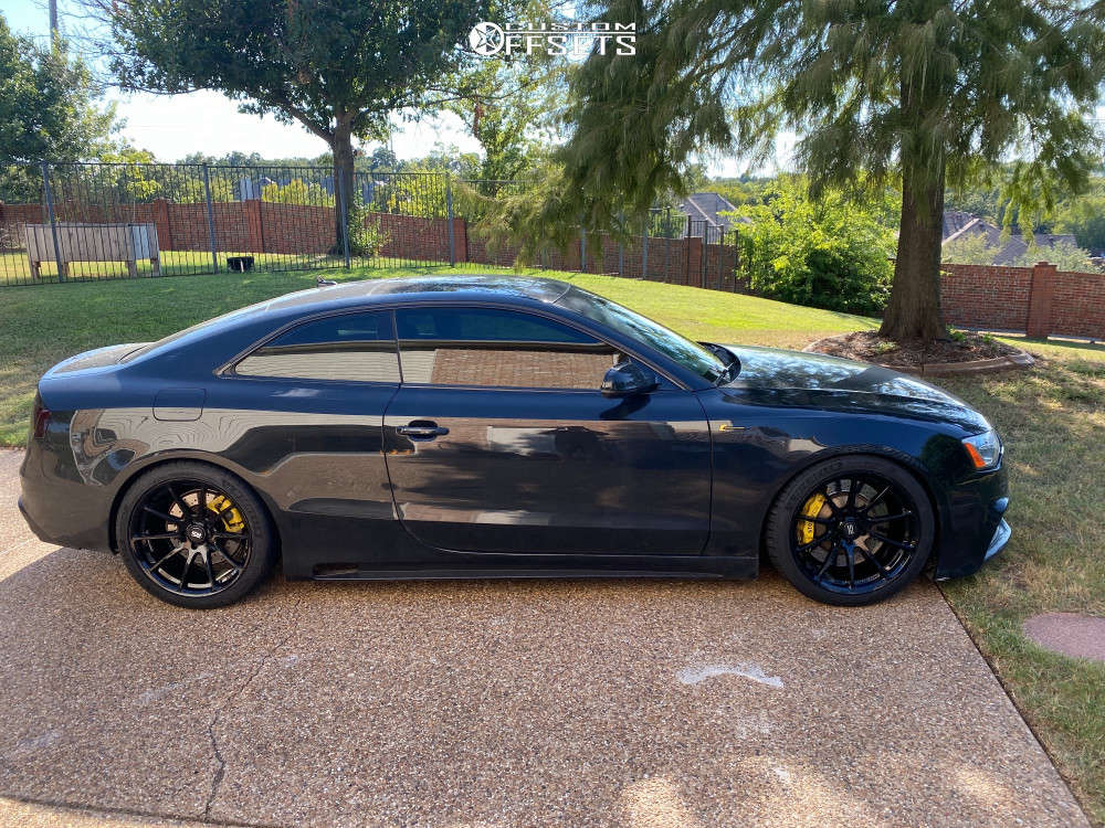 2013 Audi S5 with 19x9.5 25 Neuspeed Rse102 and 275/35R19 Michelin ...