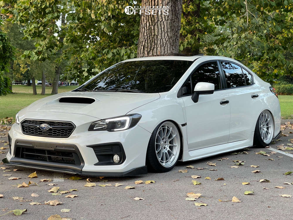 2018 Subaru WRX with 18x9.5 27 Enkei Nt03m and 245/35R18 Nankang Ns-25 ...
