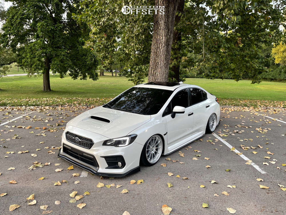 2018 Subaru WRX with 18x9.5 27 Enkei Nt03m and 245/35R18 Nankang Ns-25 ...