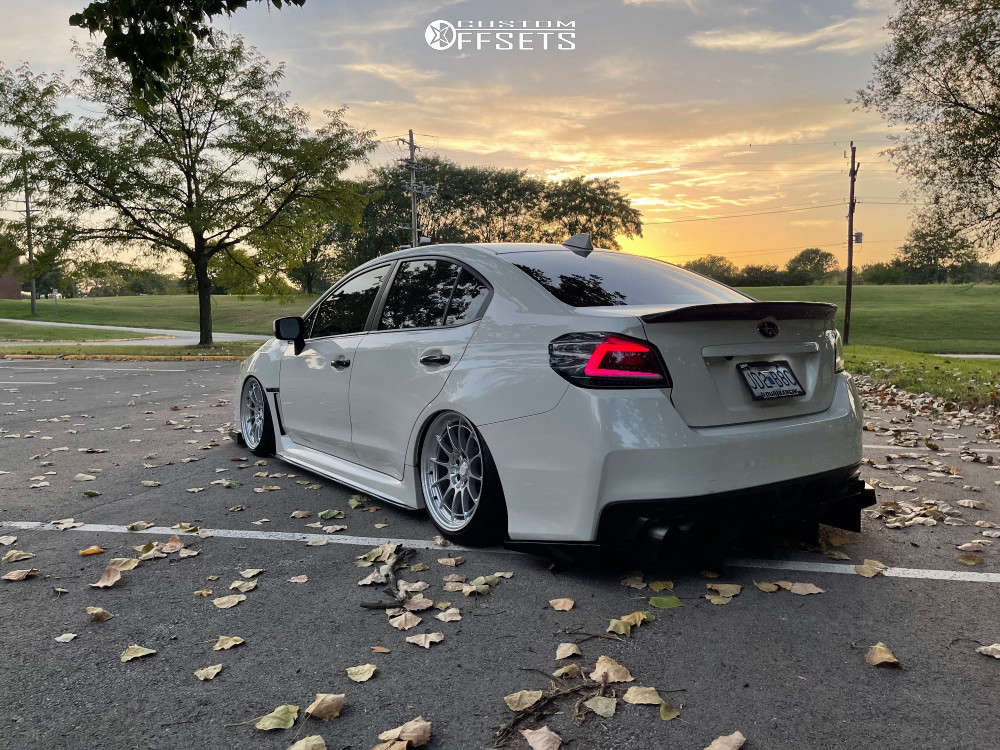 2018 Subaru WRX with 18x9.5 27 Enkei Nt03m and 245/35R18 Nankang Ns-25 ...