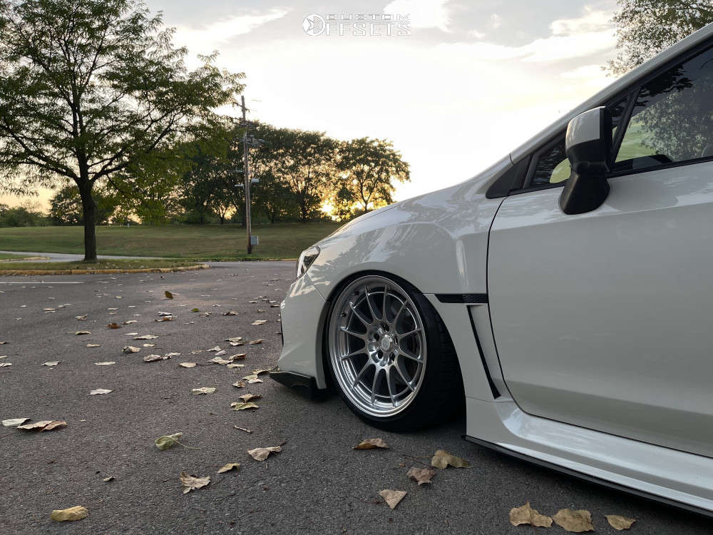 2018 Subaru WRX with 18x9.5 27 Enkei Nt03m and 245/35R18 Nankang Ns-25 ...