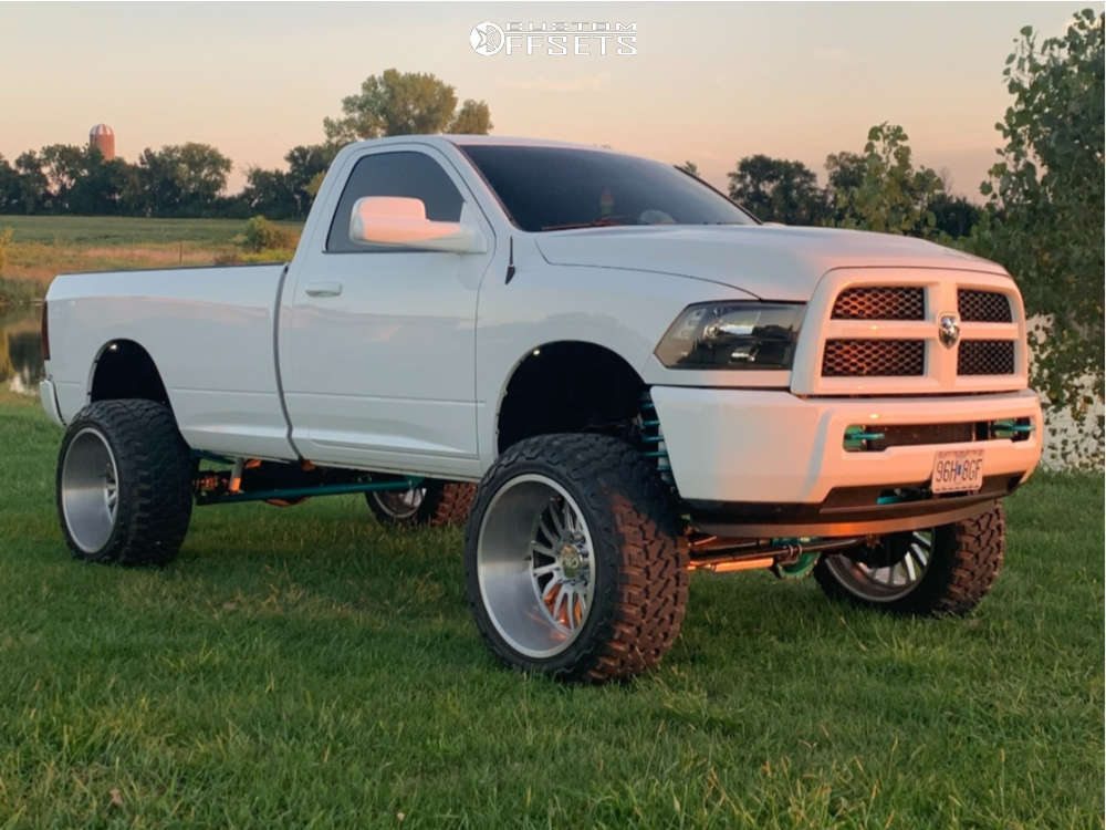 2011 Ram 2500 with 24x14 -76 Cali Offroad Summit and 36/14.5R24 Fury ...