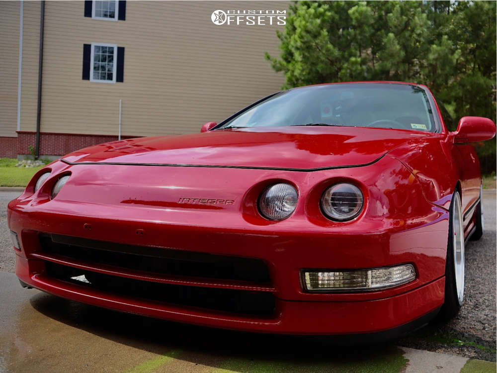 1994 Acura Integra with 16x8 20 MST Time Attack and 195/40R16 Federal ...