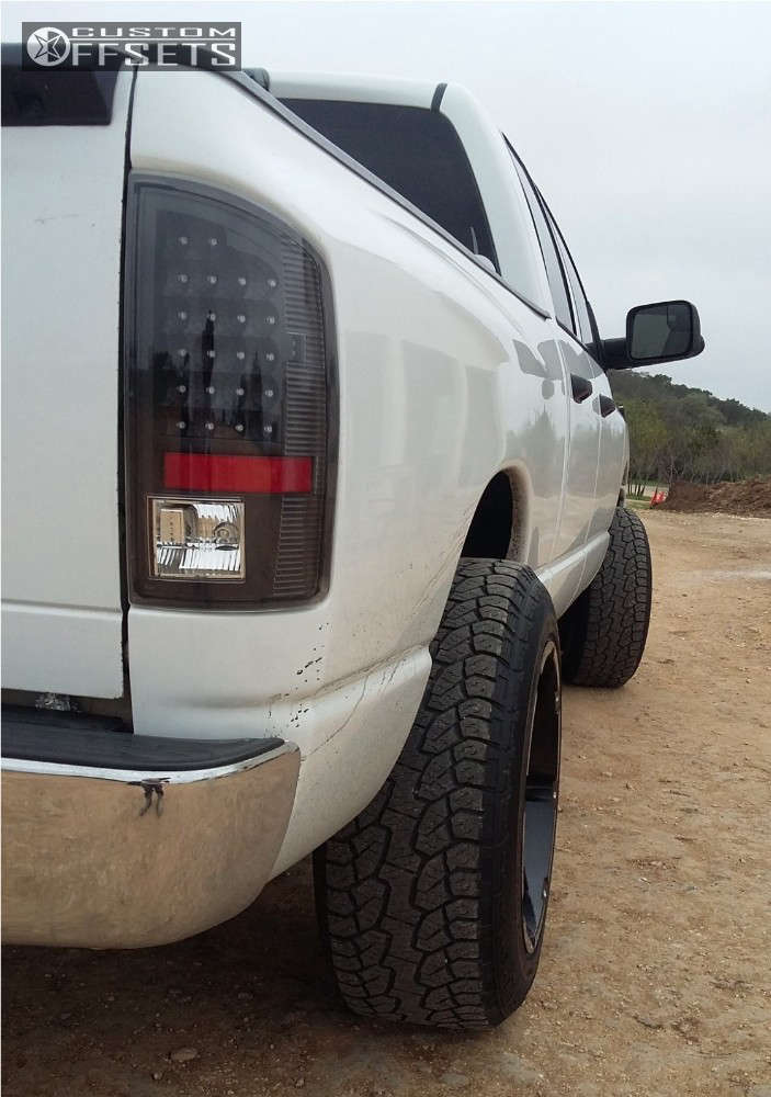 2008 Dodge Ram 1500 with 20x12 -51 Vision Prowler and 275/65R20 Hankook ...