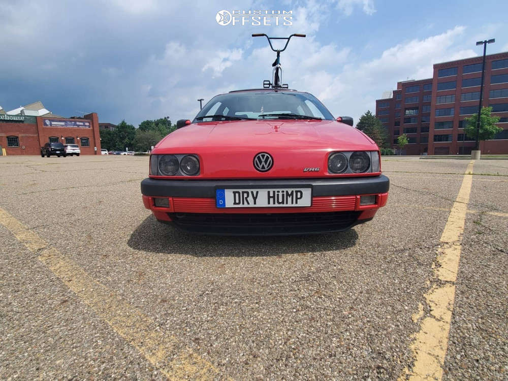 1994 Volkswagen Passat with 16x8 25 ESM 002r and 195/45R16 Federal SS595 and Coilovers | Custom ...