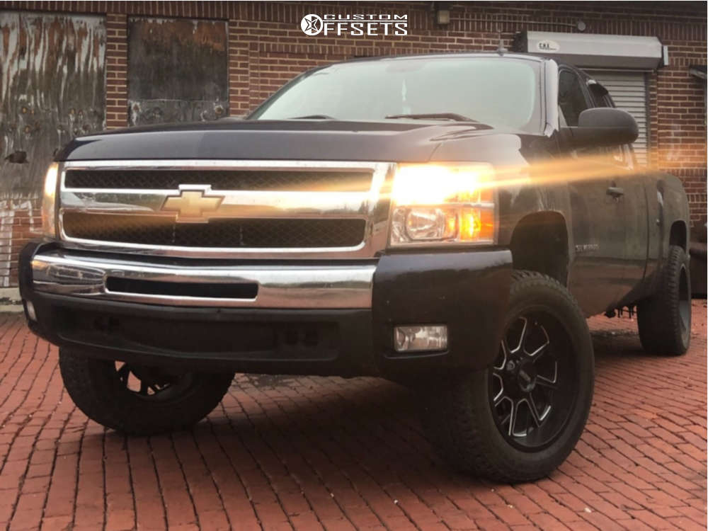 2010 Chevrolet Silverado 1500 with 20x10 -24 Ultra Patriot and 285 ...