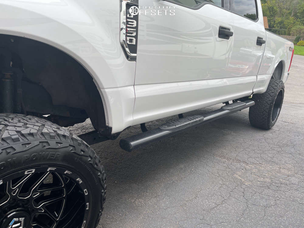 2018 Ford F-350 Super Duty with 22x12 -44 TIS Forged 544bm and 35/12 ...