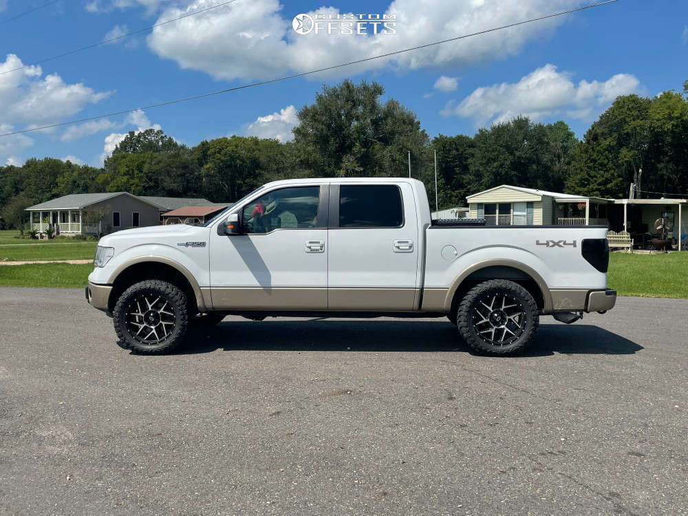 2011 Ford F-150 with 20x10 12 Vision Sliver and 33/12.5R20 Atturo Trail ...