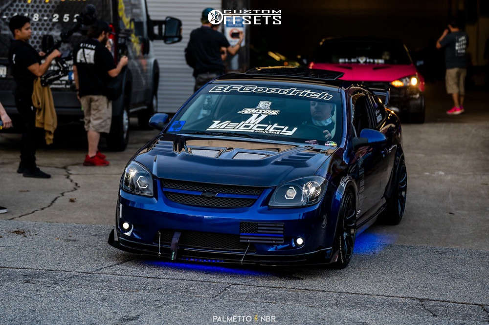 2006 Chevrolet Cobalt with 18x9.5 35 Vordoven Forme 9 and 225/40R18 ...
