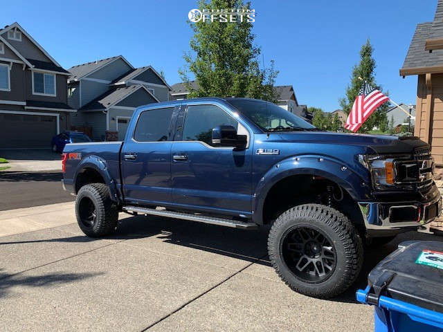 2018 Ford F-150 with 20x12 -51 Vision Shadow and 35/12.5R20 Atturo ...
