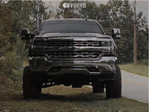 2018 Chevrolet Silverado 1500 with 22x14 -76 Vision Spyder and 33/12.5R22 Nitto Recon Grappler A ...