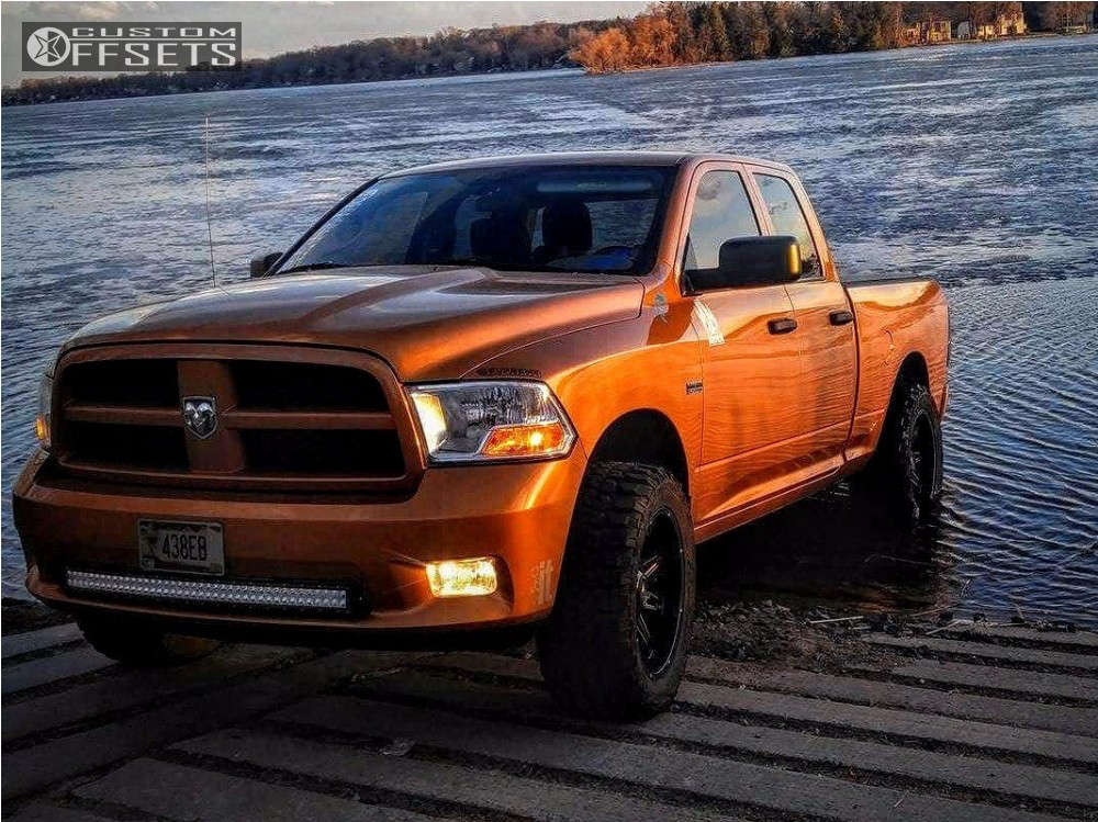 2012 Ram 1500 with 20x10 -25 Mayhem Rampage and 33/12.5R20 Federal ...