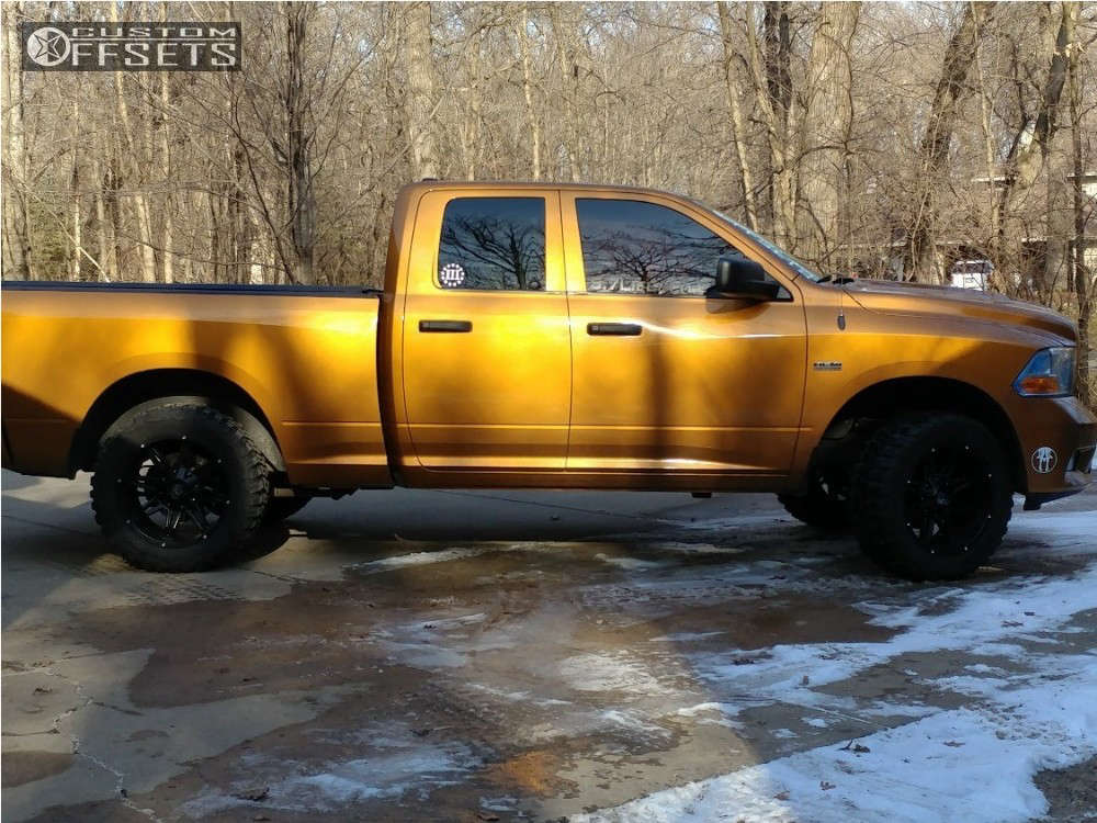2012 Ram 1500 with 20x10 -25 Mayhem Rampage and 33/12.5R20 Federal ...