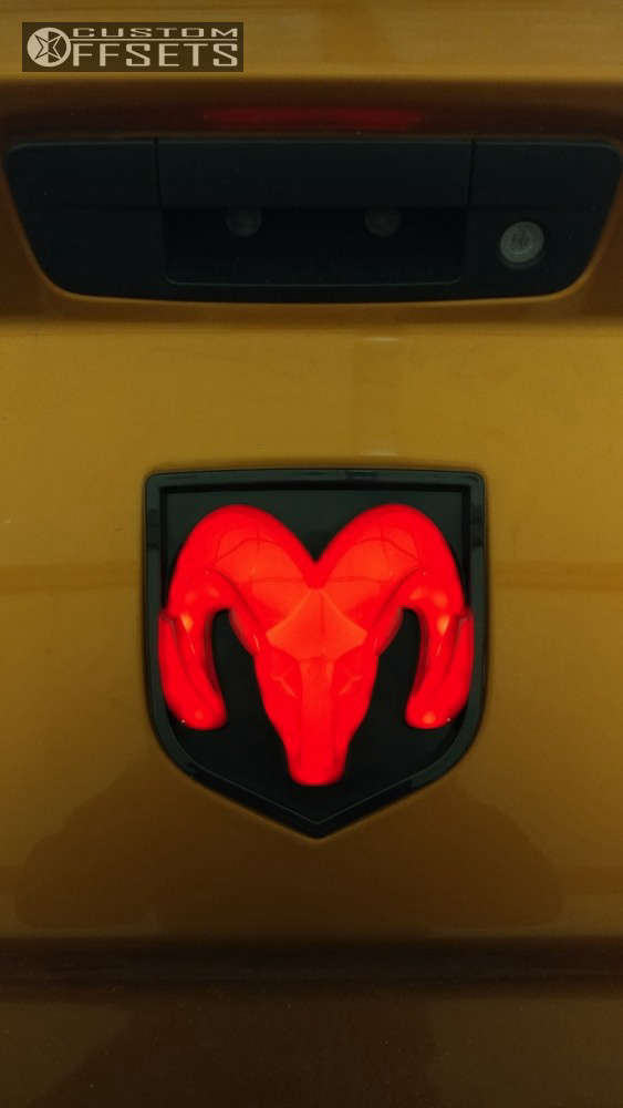 2012 Ram 1500 with 20x10 -25 Mayhem Rampage and 33/12.5R20 Federal ...