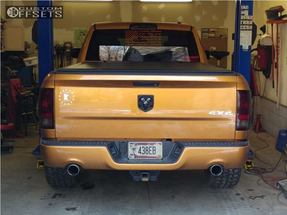 2012 Ram 1500 with 20x10 -25 Mayhem Rampage and 33/12.5R20 Federal ...