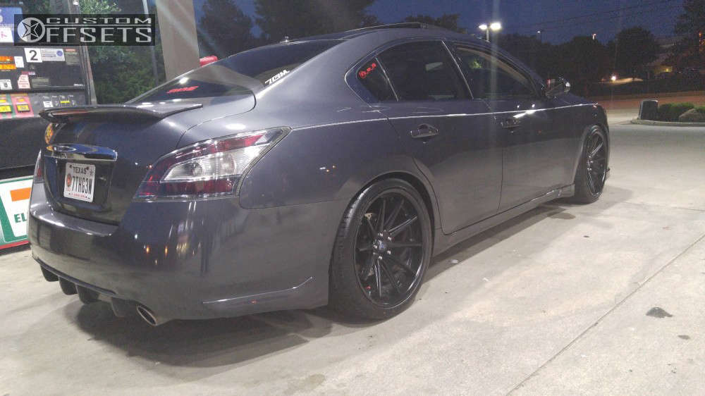 2013 Nissan Maxima with 20x10 40 Rohana Rc10 and 255/35R20 Nexen N3000 ...