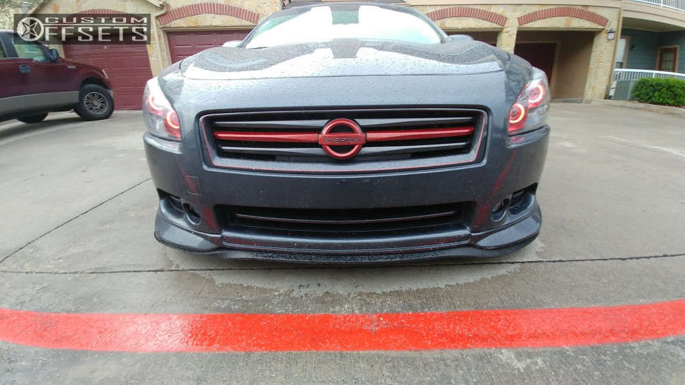 2013 Nissan Maxima with 20x10 40 Rohana Rc10 and 255/35R20 Nexen N3000 ...