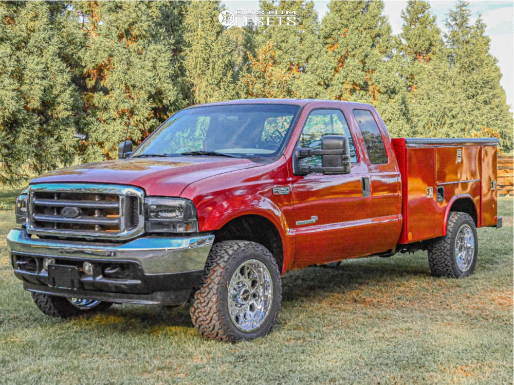 2000 Ford F-250 Super Duty with 20x12 -51 Vision Rocker and 285/55R20 ...