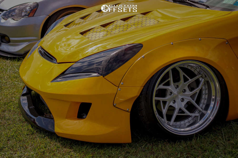 2010 Hyundai Genesis Coupe with 19x12 -25 GMR and 295/30R19 Nitto ...