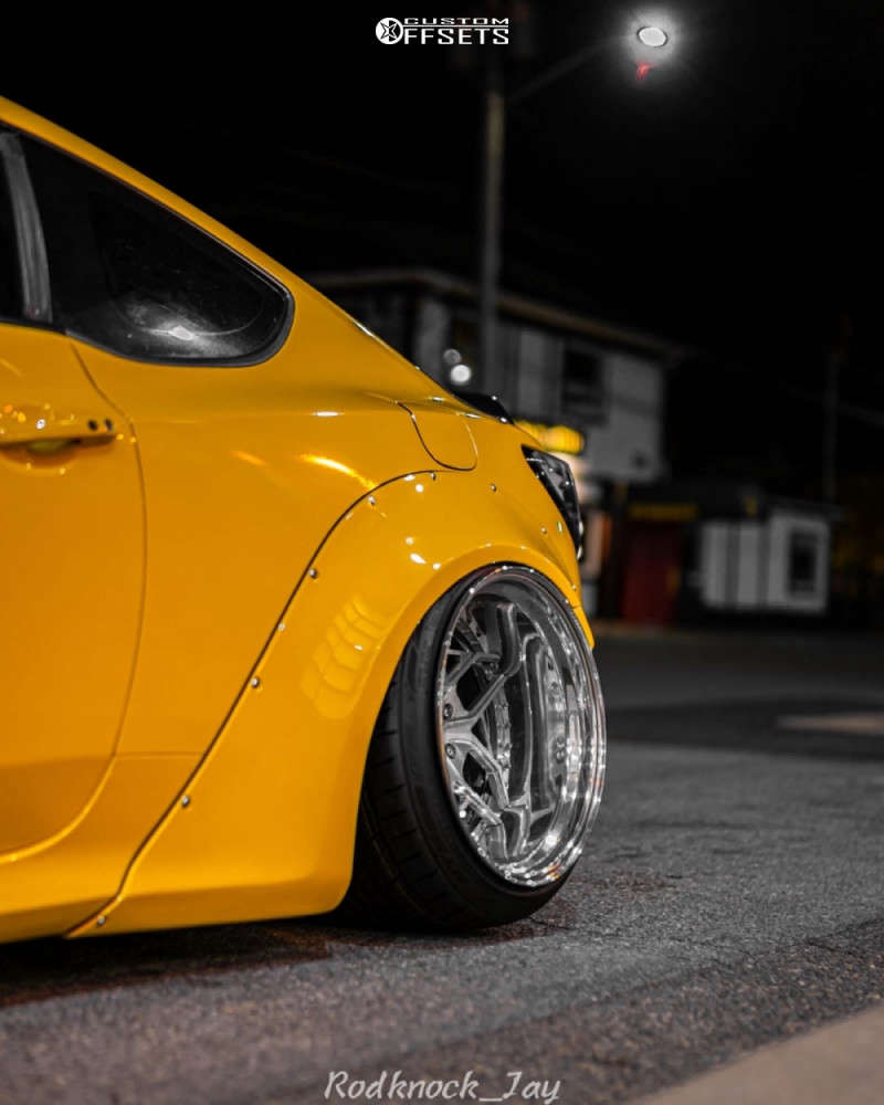 2010 Hyundai Genesis Coupe with 19x12 -25 GMR and 295/30R19 Nitto ...