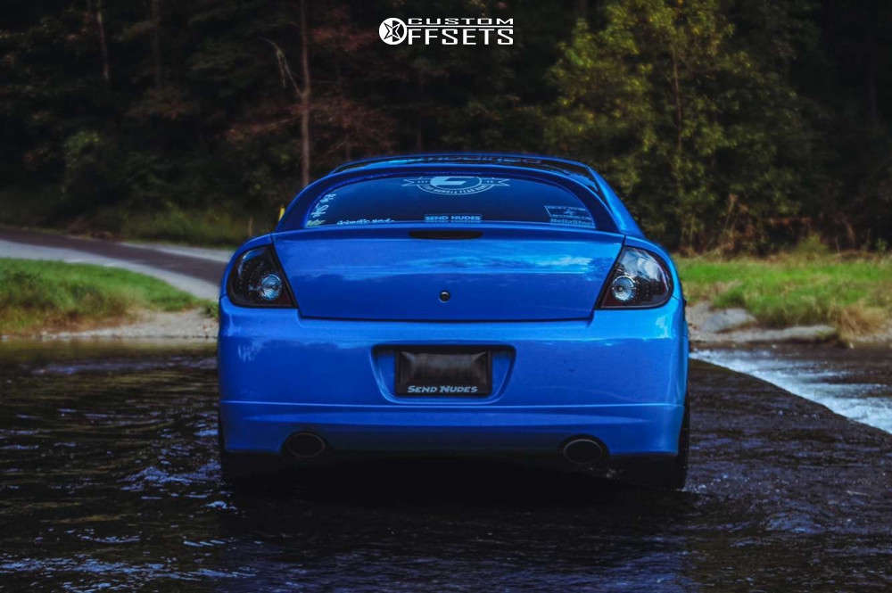 2003 Dodge Neon with 17x8 45 Aodhan Ls007 and 215/45R17 Federal SS595 and Coilovers | Custom Offsets