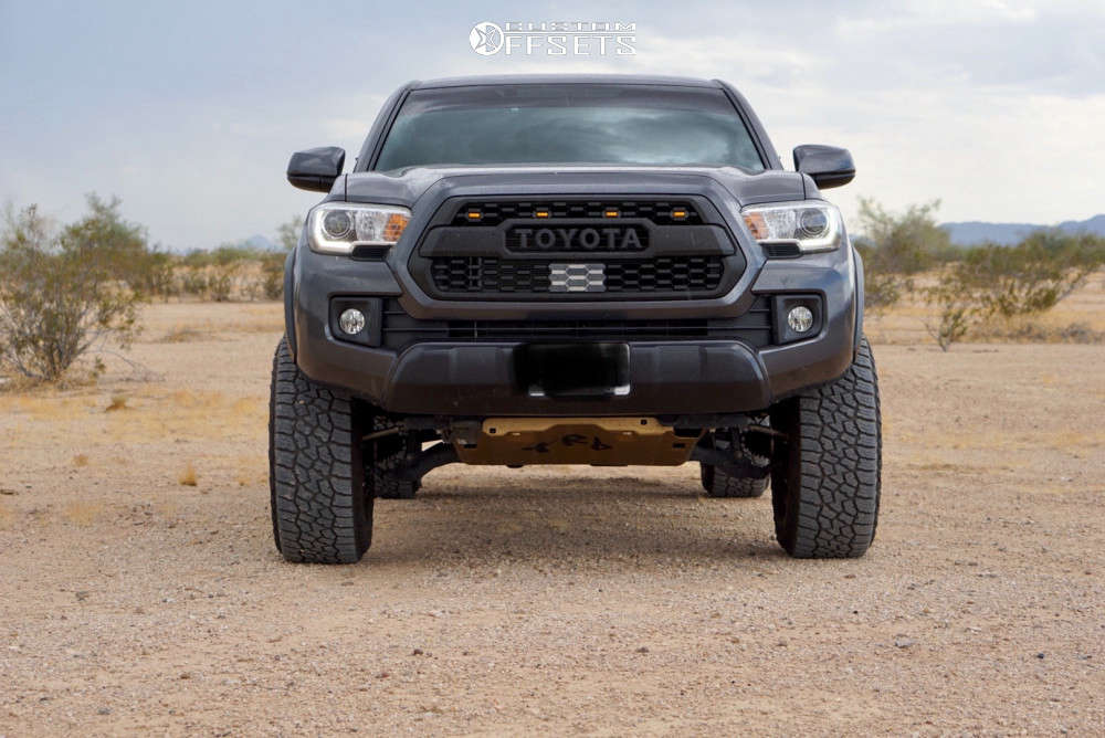 2016 Toyota Tacoma with 17x9 -12 Fuel Torque and 285/70R17 Falken A/t3 ...