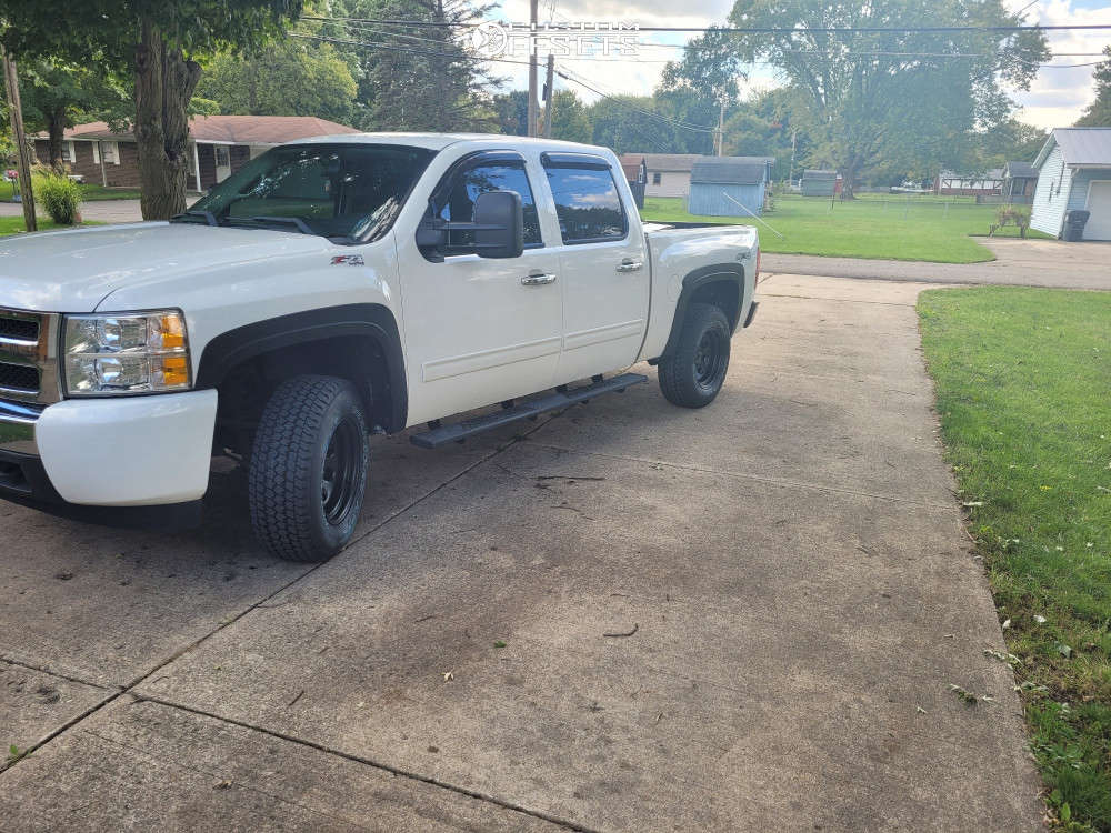 2010 Chevrolet Silverado 1500 with 17x9 -19 Pro Comp Series 97 and 31/ ...