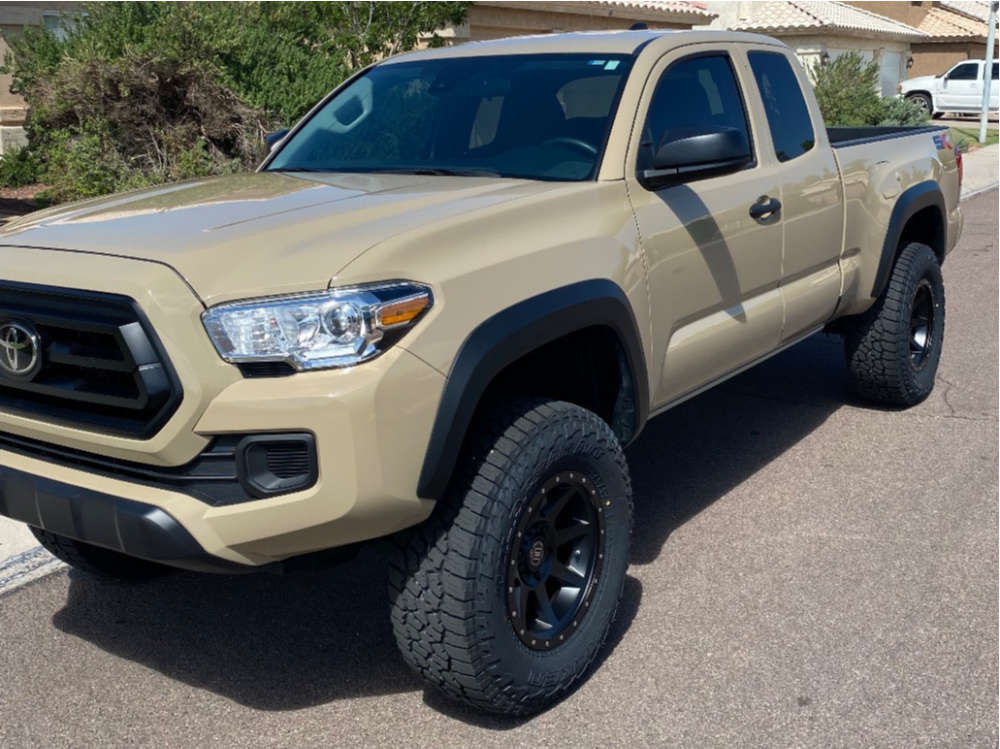 2020 Toyota Tacoma with 17x9 6 Icon Alloys Rebound and 33/11.5R17 ...