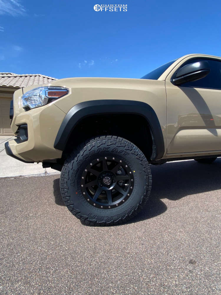 2020 Toyota Tacoma with 17x9 6 Icon Alloys Rebound and 33/11.5R17 ...
