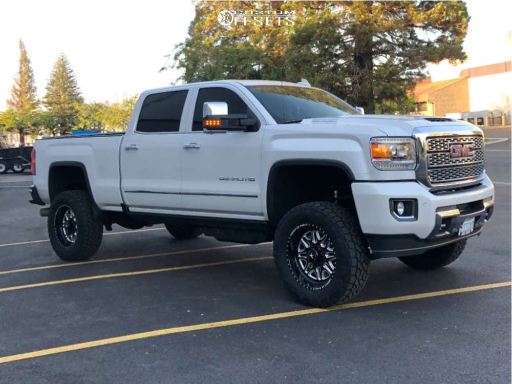 2019 GMC Sierra 2500 HD with 20x9 0 American Force Addict SF and 35/12 ...