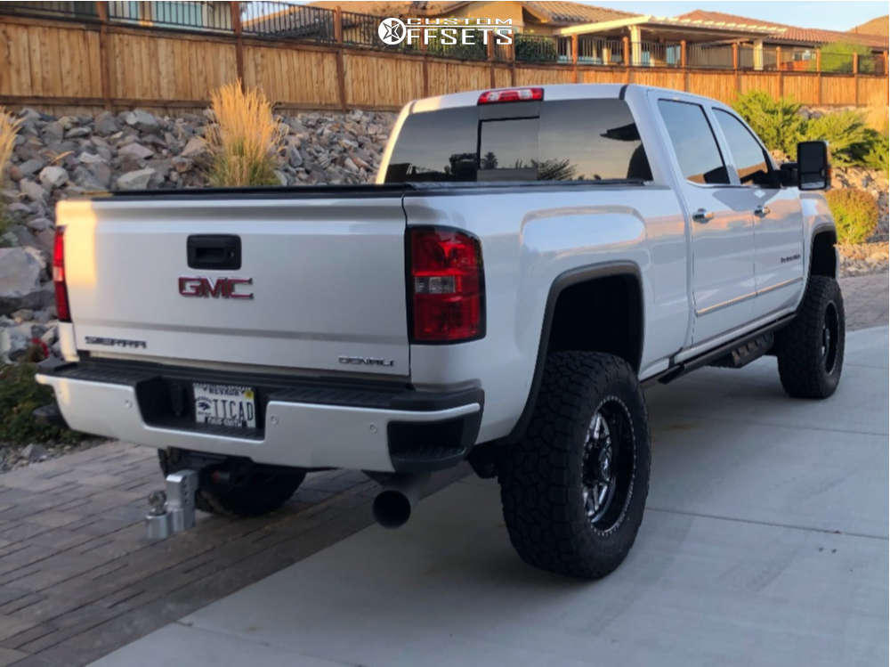 2019 GMC Sierra 2500 HD with 20x9 0 American Force Addict SF and 35/12 ...