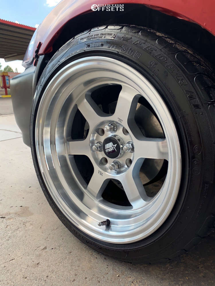 1998 Honda Civic with 15x8 0 MST Time Attack and 195/45R15 Federal ...