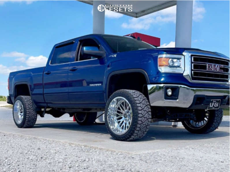 2015 GMC Sierra 1500 with 22x12 -44 Hardcore Offroad Hc19 and 33/12 ...
