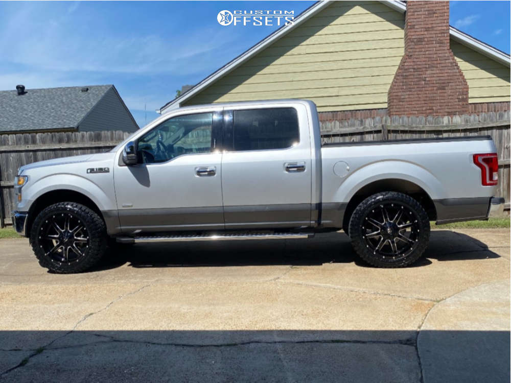 2016 Ford F-150 with 22x10 -24 Fuel Maverick and 285/50R22 Renegade ...
