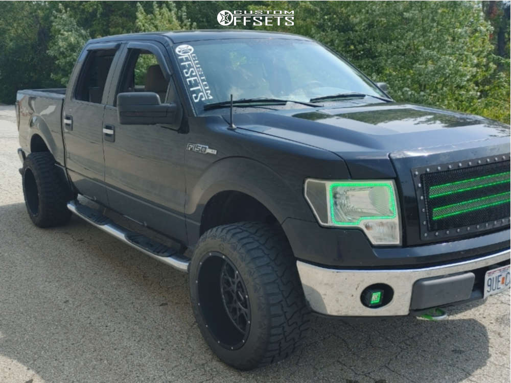 2010 Ford F-150 with 20x12 -51 Vision Rocker 412 and 33/12.5R20 Haida ...