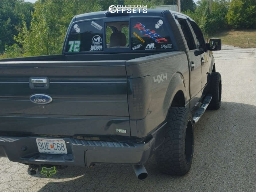 2010 Ford F-150 with 20x12 -51 Vision Rocker 412 and 33/12.5R20 Haida ...