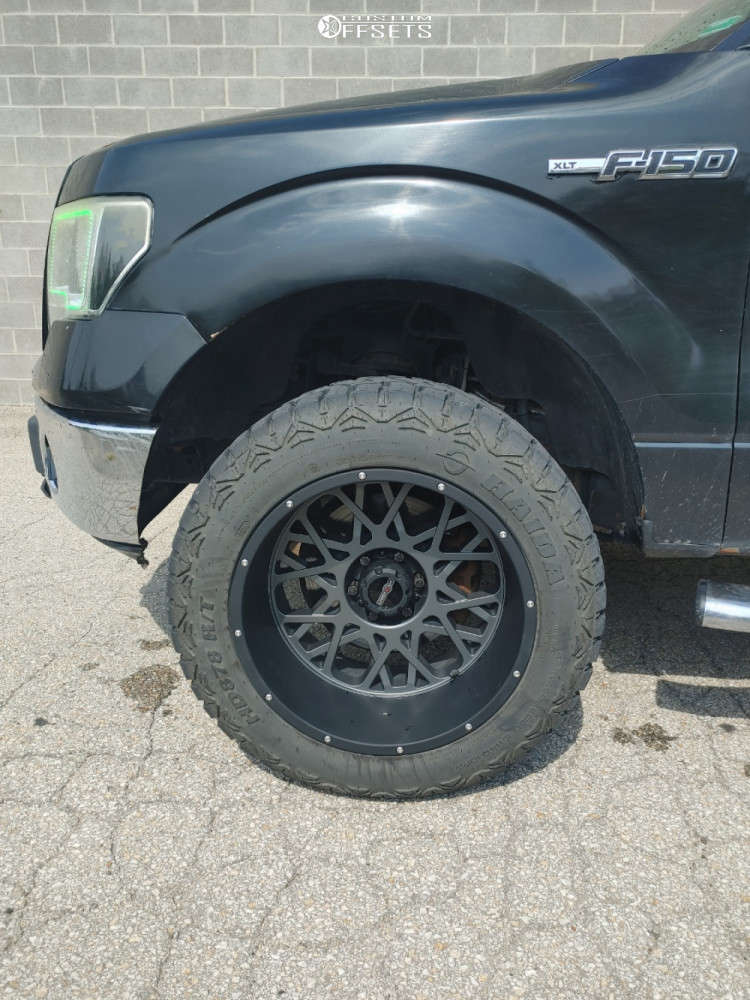 2010 Ford F-150 with 20x12 -51 Vision Rocker 412 and 33/12.5R20 Haida ...