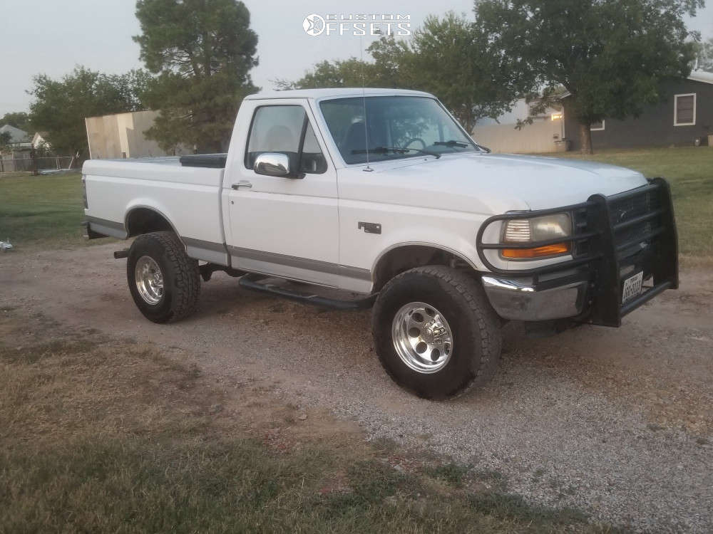 1996 Ford F-150 with 16x10 38 Alloy Ion 171 and 33/12.5R16 Yokohama ...