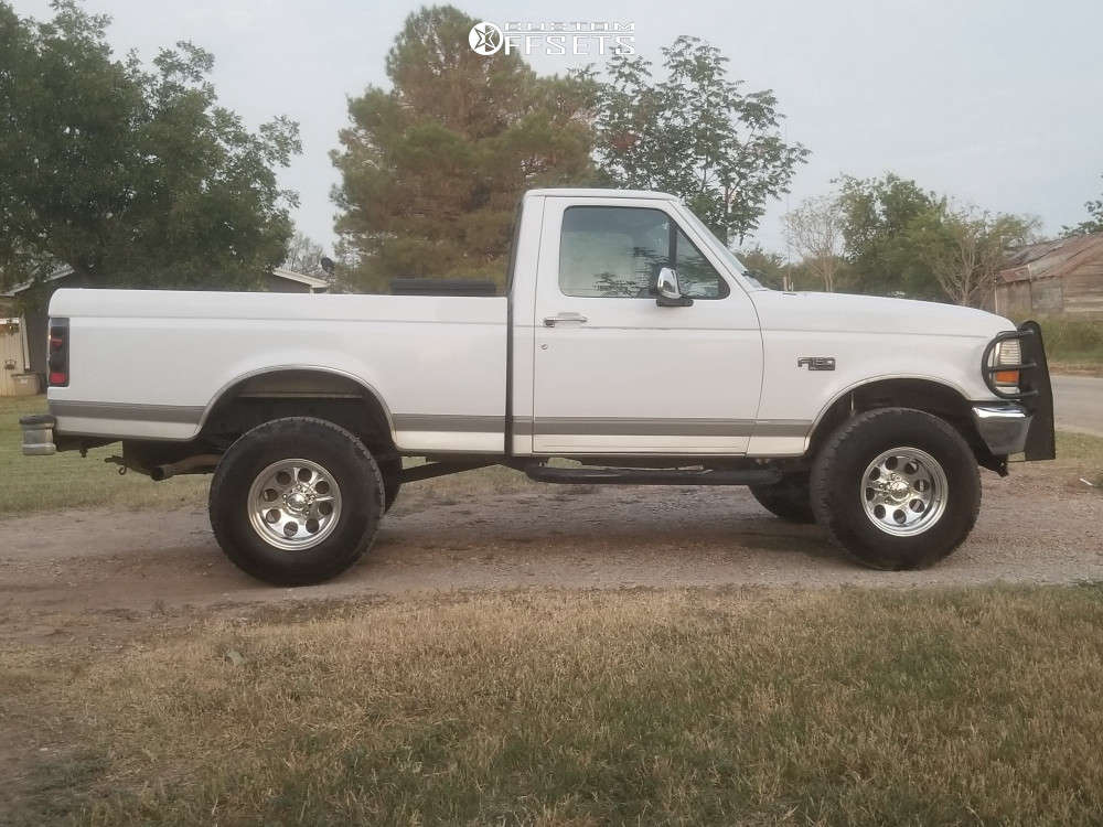1996 Ford F-150 with 16x10 38 Alloy Ion 171 and 33/12.5R16 Yokohama ...
