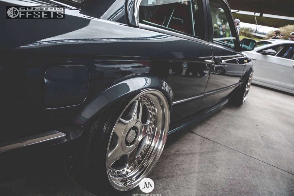 1987 BMW 325 with 17x8.5 27 OZ Racing and 195/40R17 Falken Fk453 and ...
